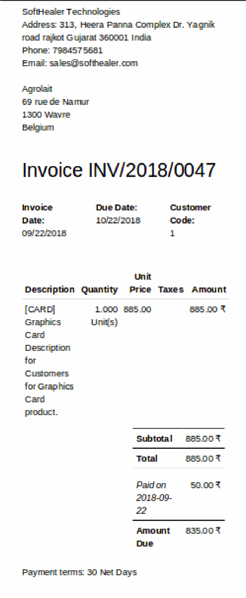 All in one Receipt Reports - Sales, Purchase, Accounting, Inventory | All in one Receipt Reports ...