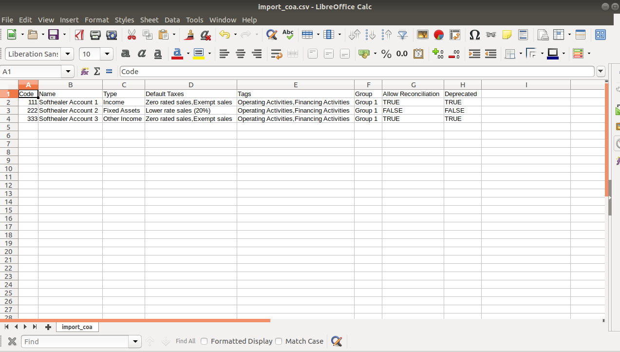 Import Chart Of Account From Csv File Import Chart Of Account From Excel File V15 Store