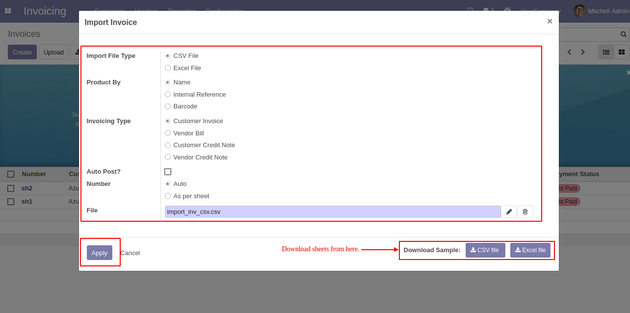 Import Invoice From Csv File Import Invoice From Excel File Import Invoice From Csvexcel