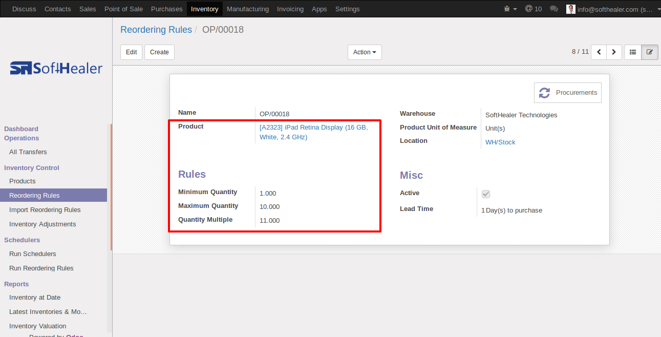 Import Reordering Rules From Csvexcel File V9 Store